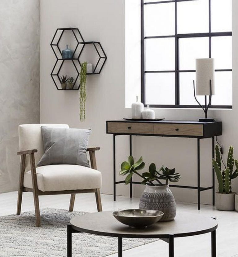 Top 10: console tables with storage for small spaces • Colourful ...