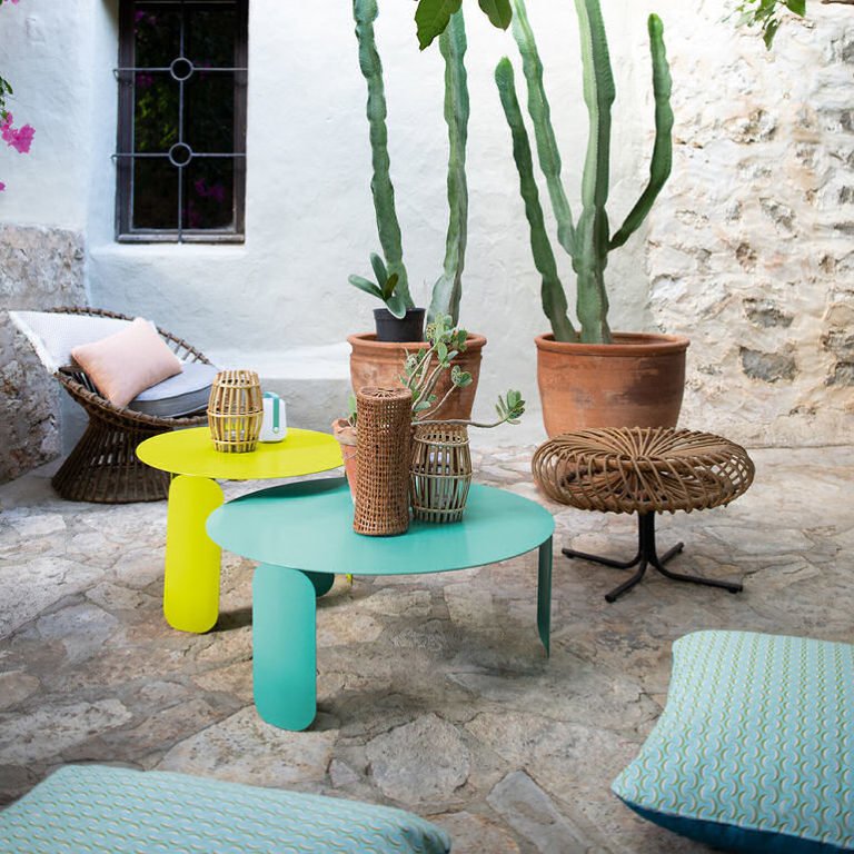 Colourful garden furniture for contemporary outside spaces • Colourful ...