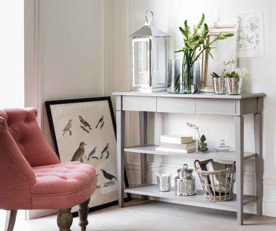 Top 10: console tables with storage for small spaces • Colourful ...