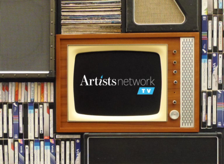 Getting arty (almost) with Artists Network TV • Colourful Beautiful Things