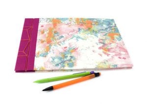 Colourful, contemporary handmade journals & albums by ... me ...