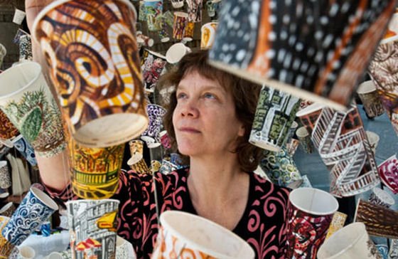 "365 - A Year in Cups" by Gwyneth Leech at Anthropologie • Colourful ...